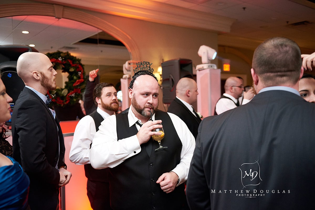 Bernards Inn Wedding on New Years Eve